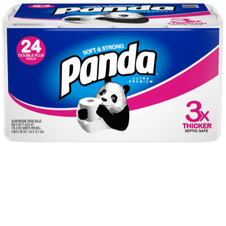 Panda Ultra Premium Toilet Paper, 24 Rolls | Lancelot Janitorial